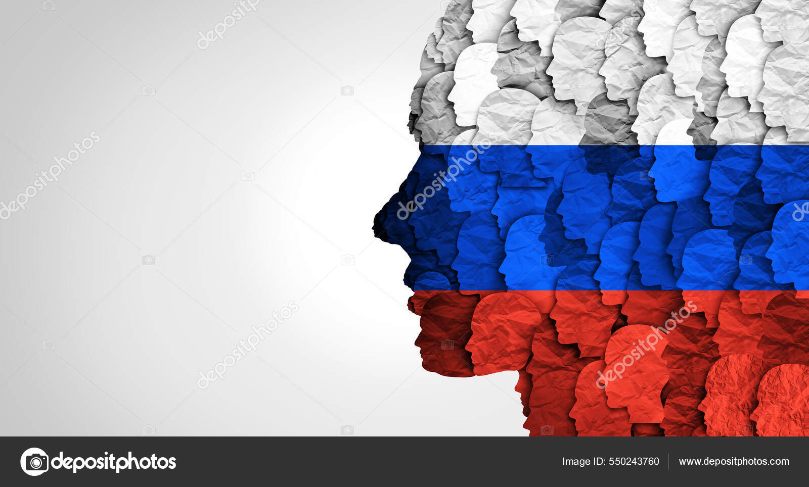 Russian People Symbol Group Russians Together Flag Russia Eastern ...