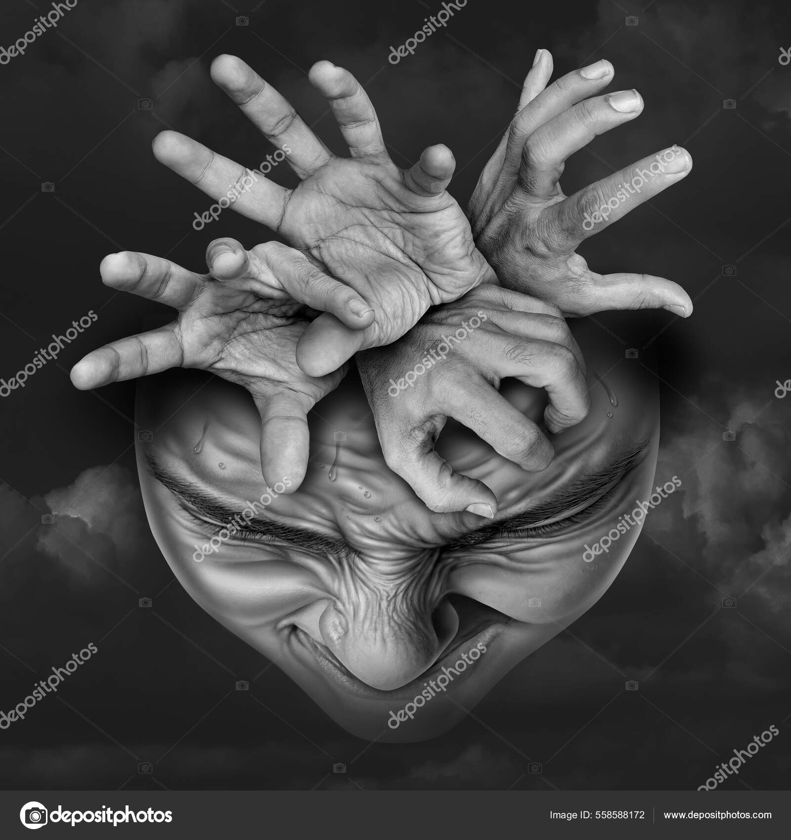 Anxiety Disorder Psychological Stress Human Feelings Fear Mental ...