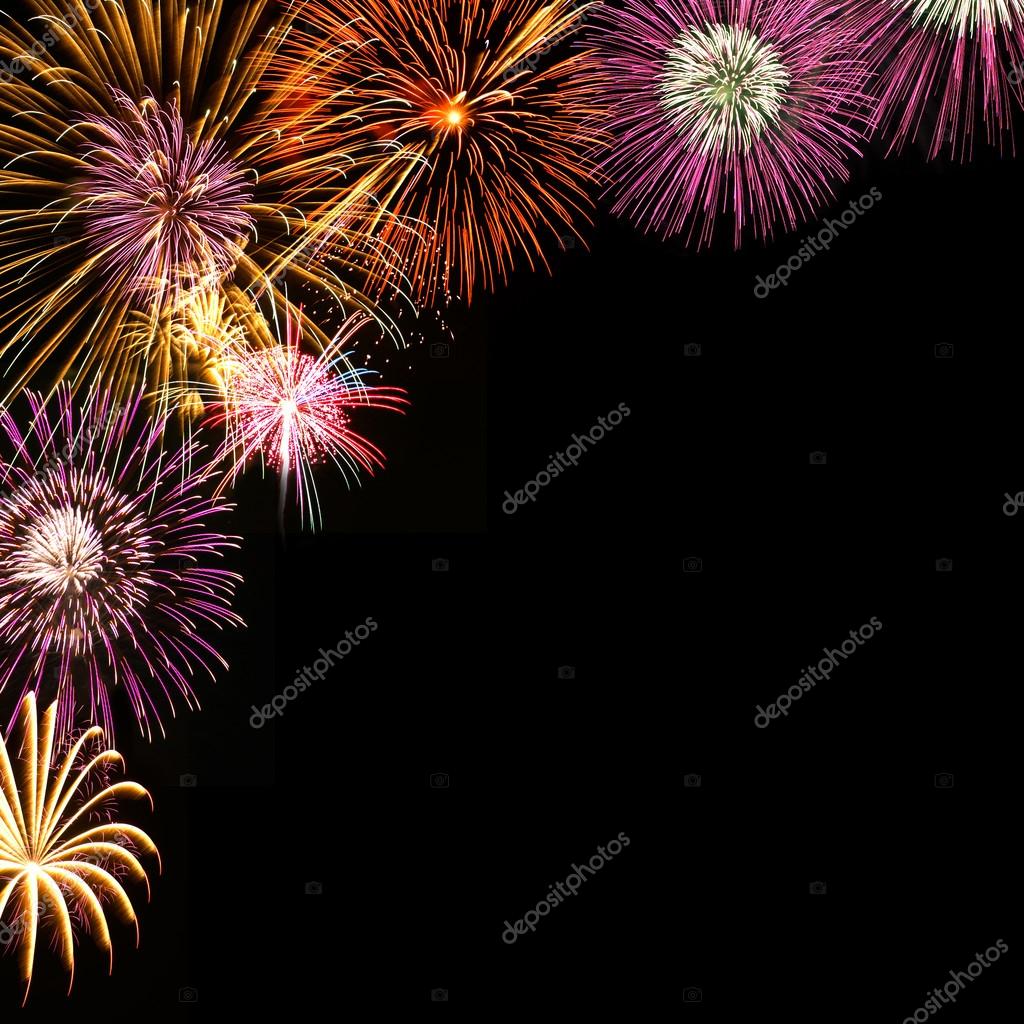 Fireworks background Stock Photo by ©gnomeandi 51308013