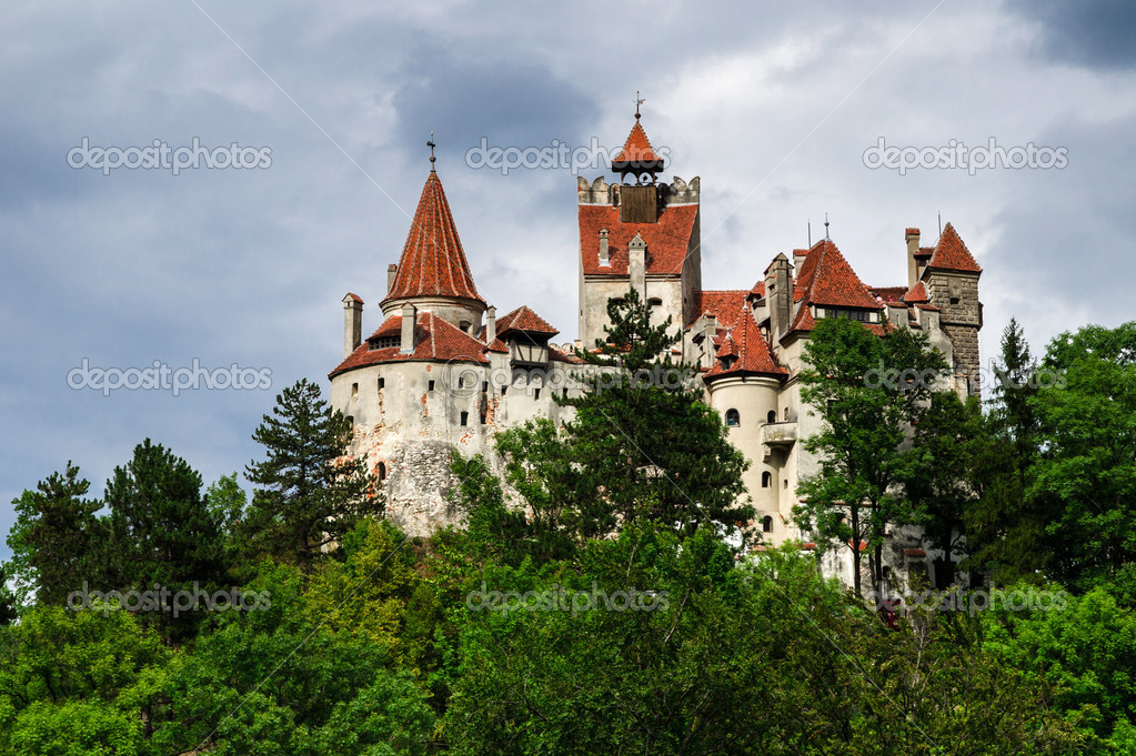 Bran medieval Castle, Transylvania, Romania Stock Photo by ©emicristea ...