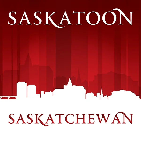 Saskatoon Skyline Vector Art Stock Images Depositphotos