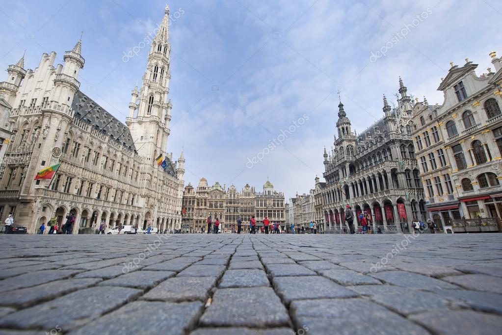 Grand Place - Brussels, Belgium — Stock Photo © samumisi67 #34851157