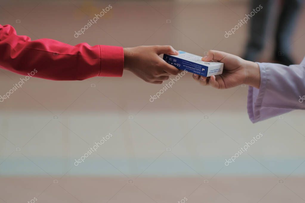 Muadzam Shah, Malaysia - April 7th, 2022 : New students made a quick ...