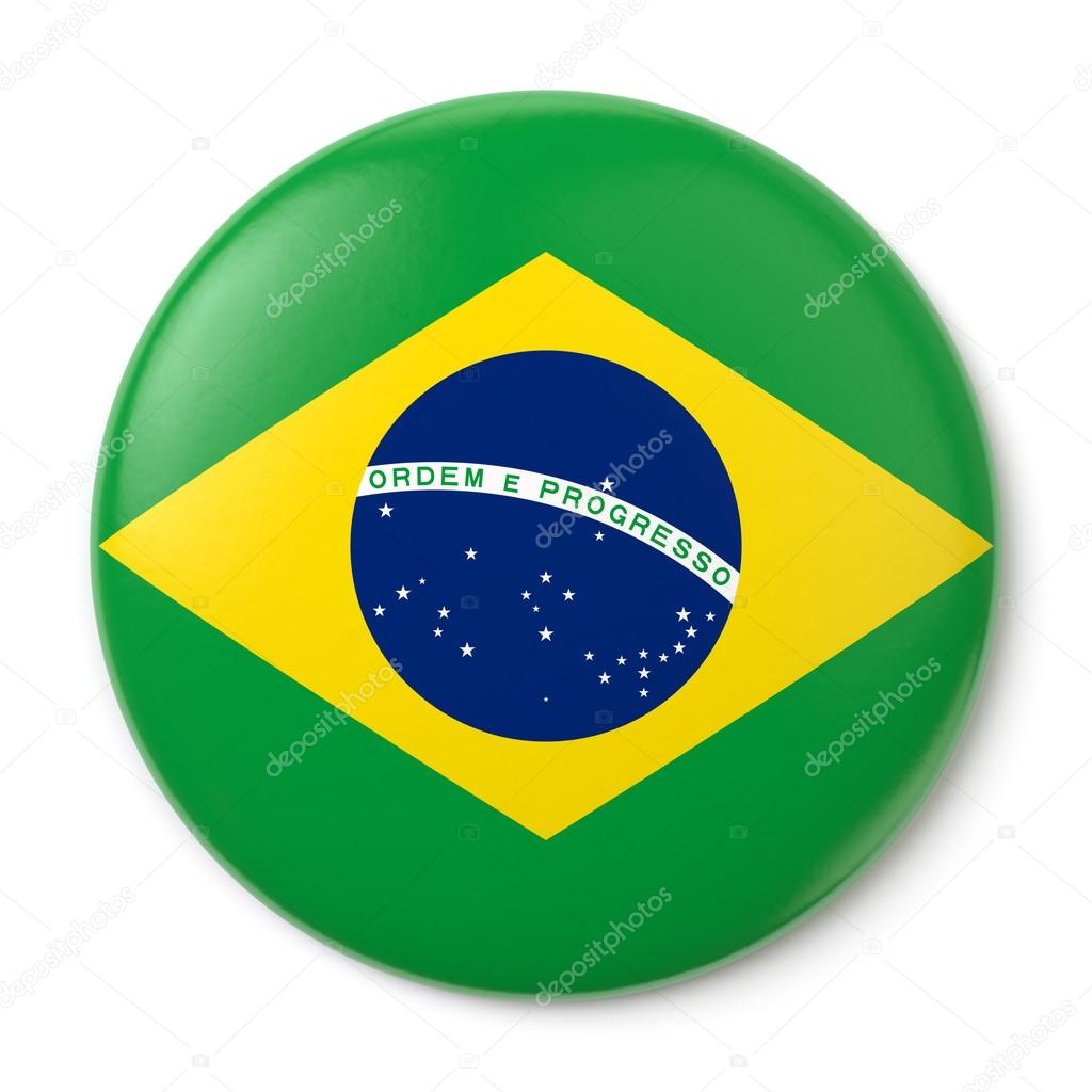 Brazil Pin-back — Stock Photo © MrJPEG #24793249