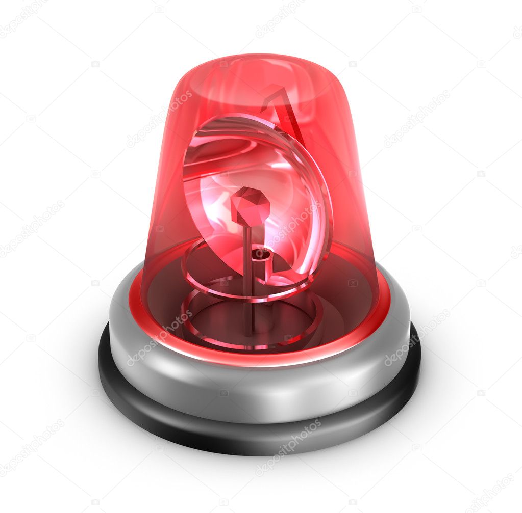 Red flasher — Stock Photo © Alexmit #20582241