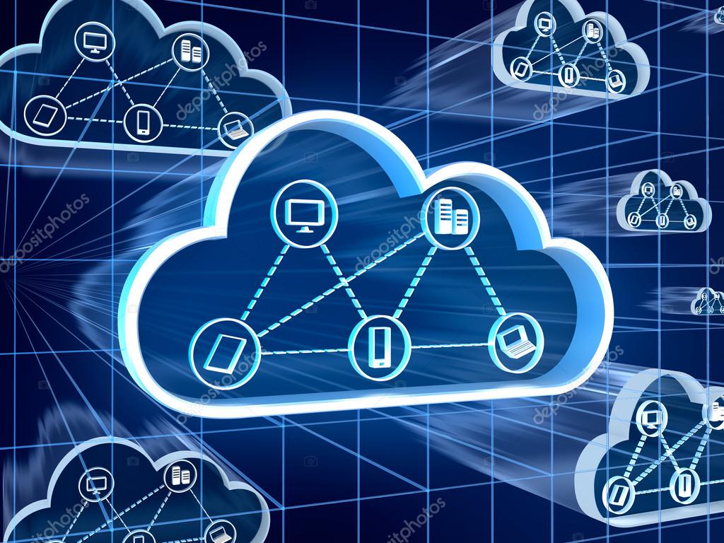 Cloud computing concept — Stock Photo © Alexmit #27417767 Cloud computing concept — Stock Photo © Alexmit #27417767