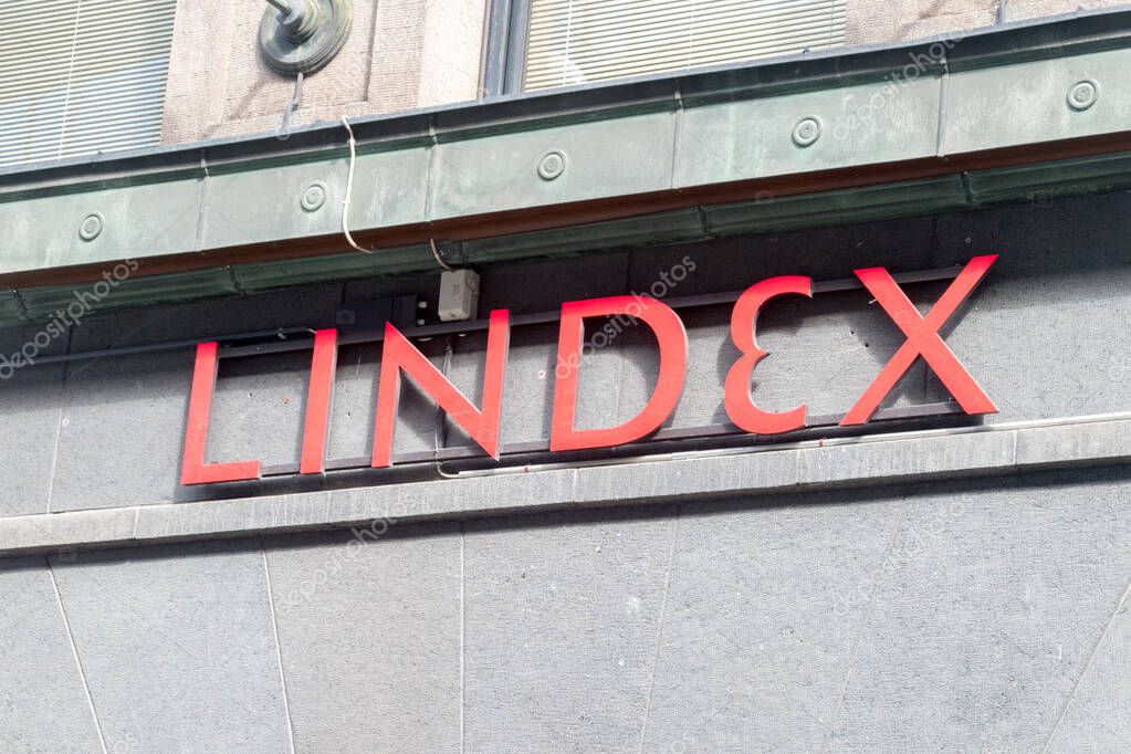 Helsinki, Finlandia - 5 de agosto de 2021: Wordmark of Lindex. Lindex ...