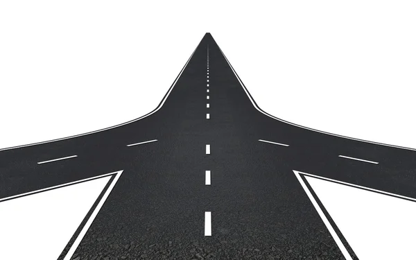 Road with three ways — Stock Photo © Andrew7726 #48938711