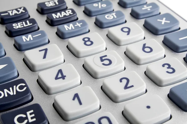 Keyboard of calculator close-up — Stock Photo © elkostas #2299228