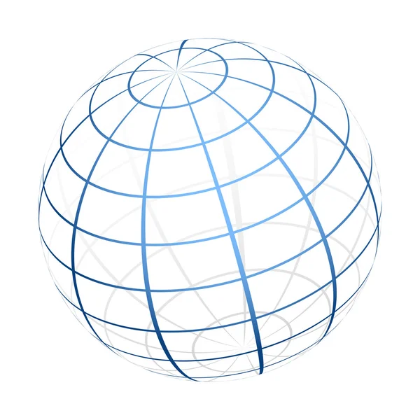 Globe Vector Lines