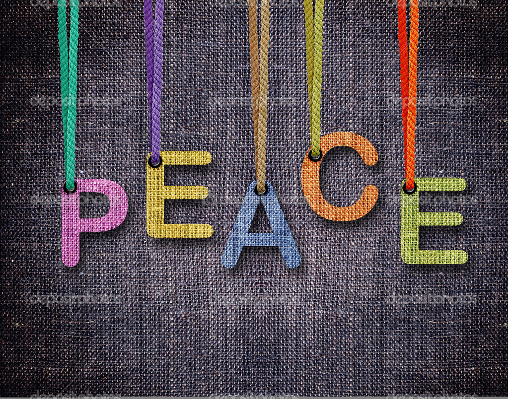 Letters hanging strings — Stock Photo © designsstock #36285639