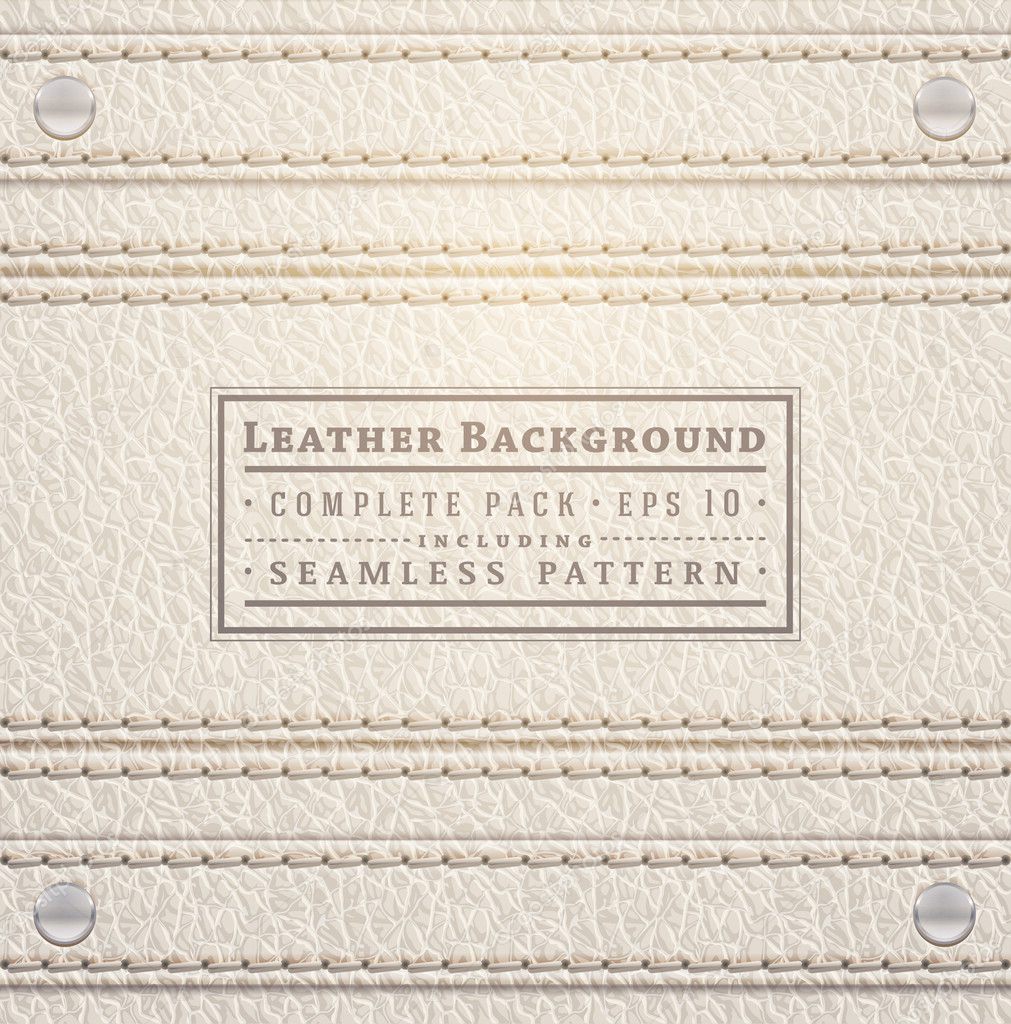 Leather texture — Stock Vector © Darumo #20116387