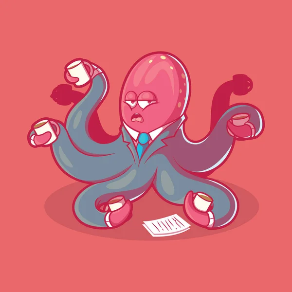 Multitask octopus Vector Art Stock Images | Depositphotos