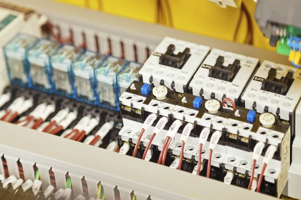 Electrical wiring and components — Stock Photo © zstockphotos #22924652