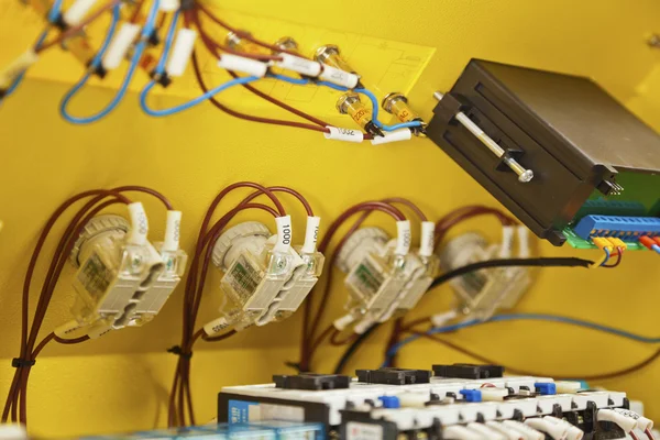 Electrical wiring and components — Stock Photo © zstockphotos #22924652