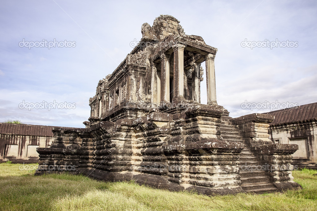 Library Building At Angkor Wat Stock Photo by ©searagen 42827031