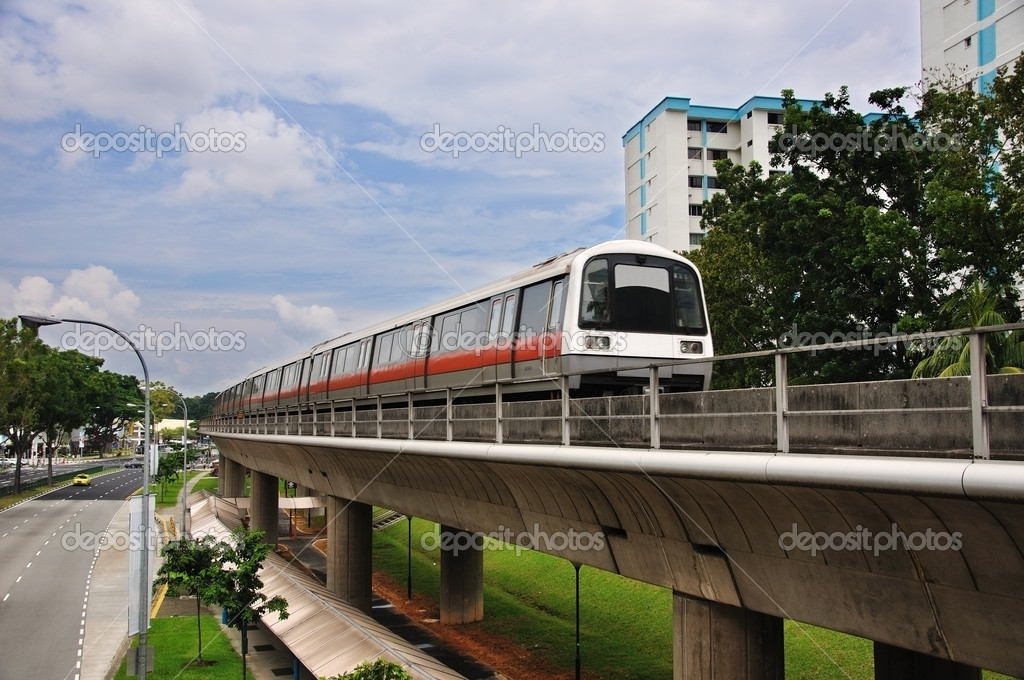 Mass Rapid Transit - Singapore MRT Train Stock Photo by ©tristantan71 51337039