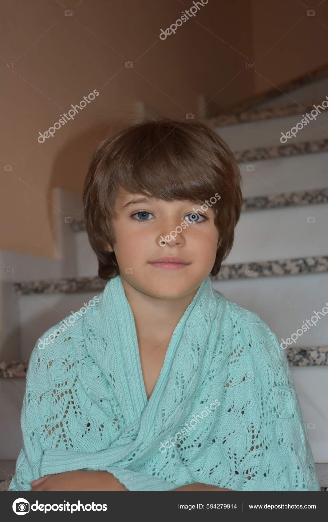 Portrait Cute Young Boy Close — Stock Photo © GalinkaLB #594279914 Portrait Cute Young Boy Close — Stock Photo © GalinkaLB #594279914