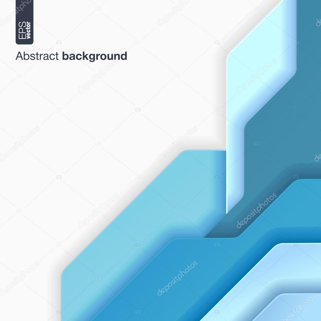 Abstract technology background with integrated shapes Stock Vector by ...