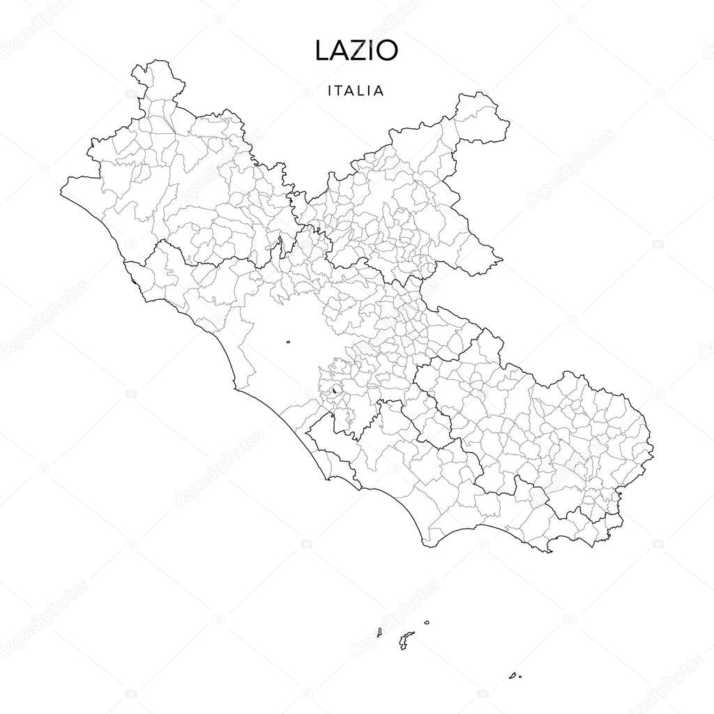 Abreviaturas Provincias Lacio Italia Mapa Ficheiro:Mappa Italia