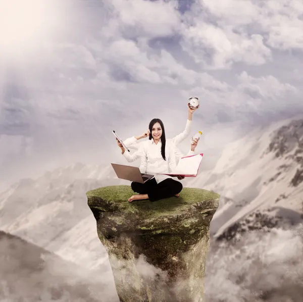 Woman multitasking Stock Photos, Royalty Free Woman multitasking Images ...