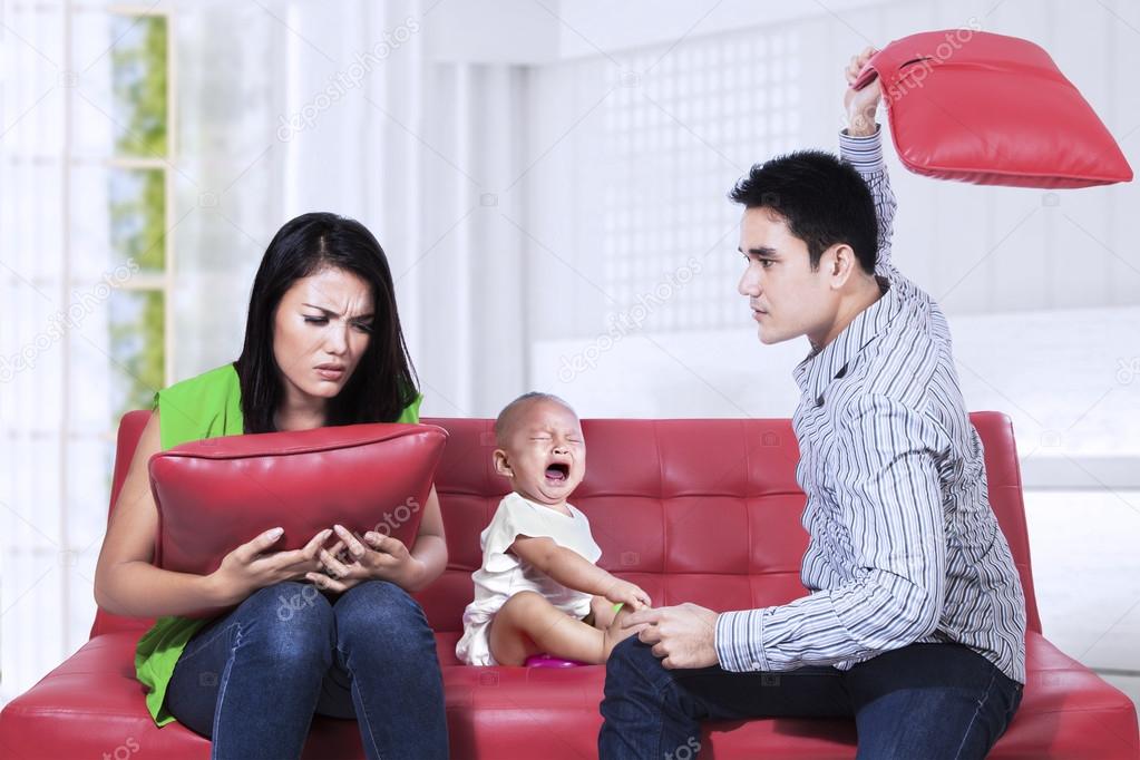 Parents Arguing — Stock Photo © realinemedia #40960249