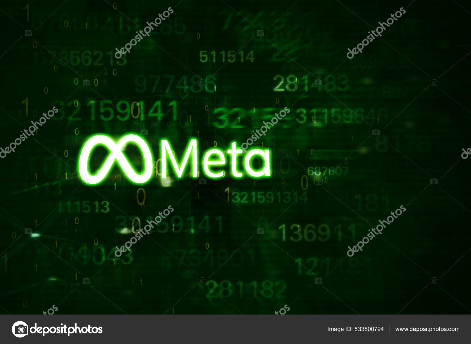 Meta Symbol Wallpaper