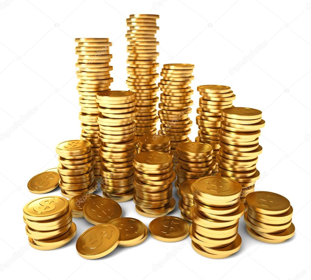 A pile of gold coins Stock Photo by ©kharlamova_lv 37869519