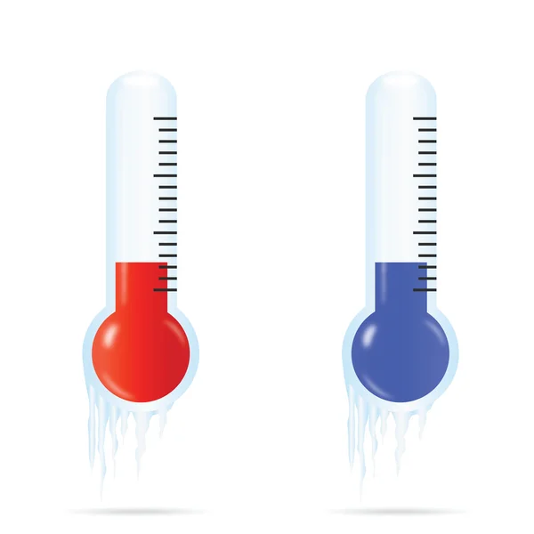 Vector illustration of shiny thermometer Stock Vector Image by ...
