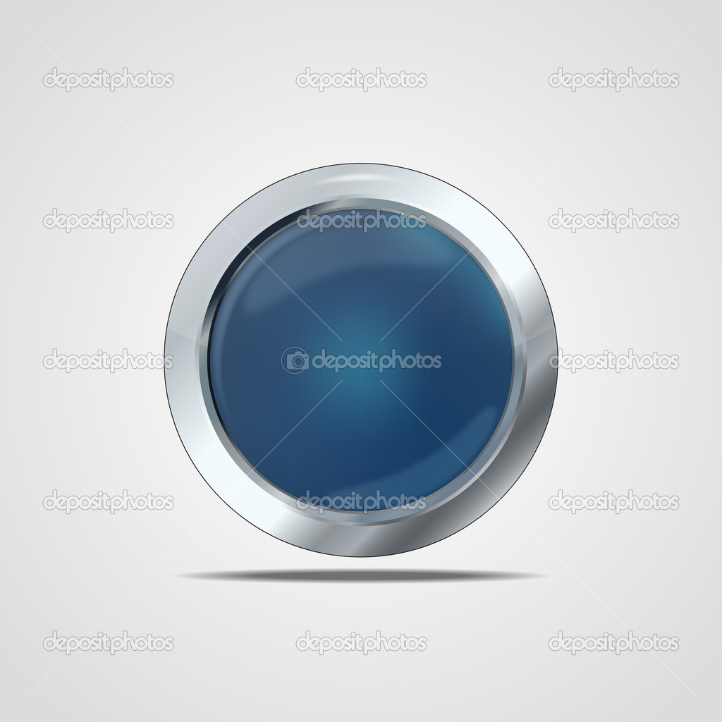 Glass button Stock Vector by ©Ginko #31341015