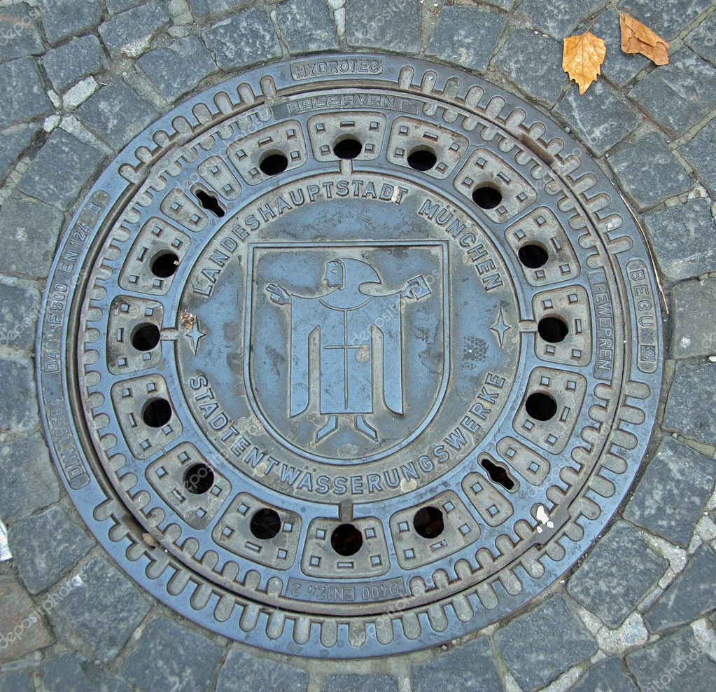 Manhole. Munich. Germany. Stock Photo by ©maleevsw 20727387