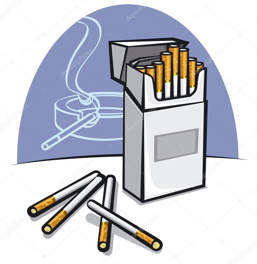 Cigarrillos Vector de stock #13253874 de ©olegtoka1967