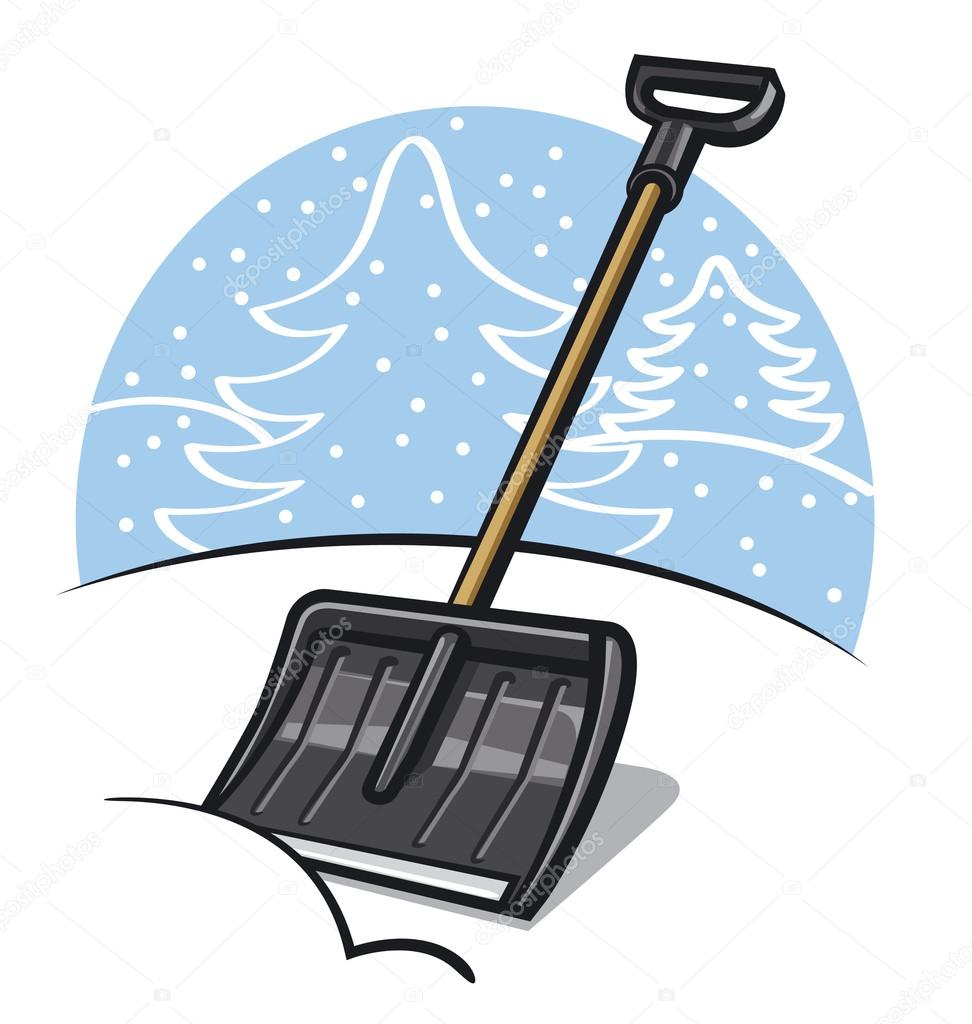 Snow Shovel Clipart