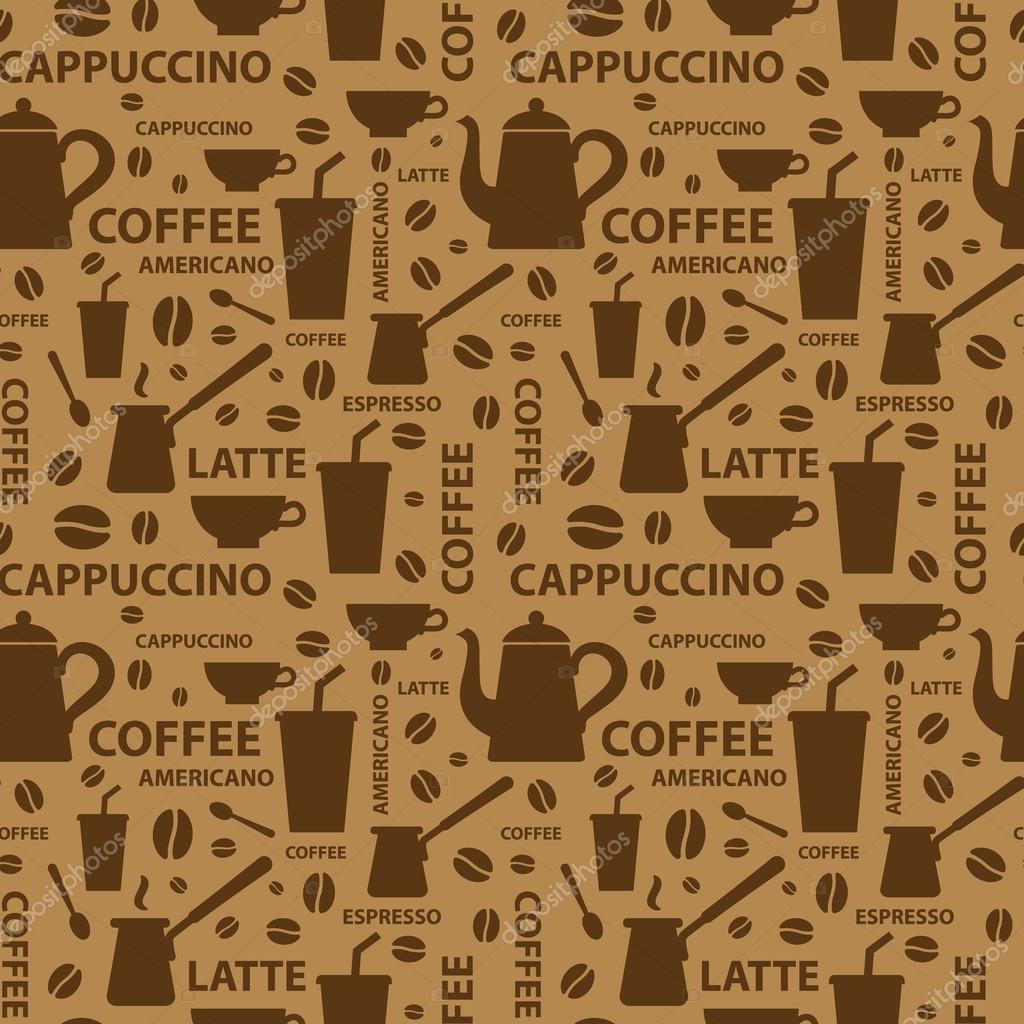 Coffee pattern — Stock Vector © olegtoka1967 #28638295