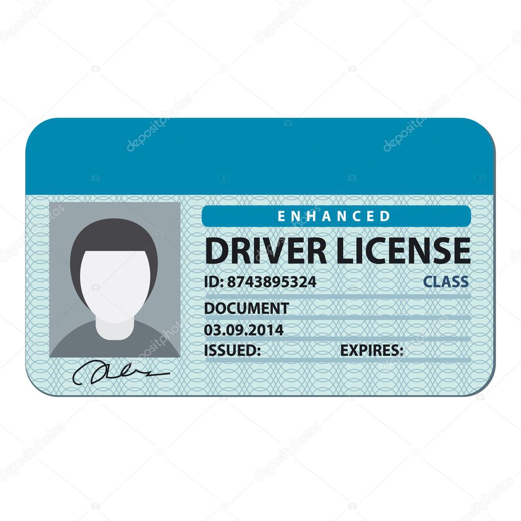 Driver license Stock Vector Image by ©olegtoka1967 #51377655