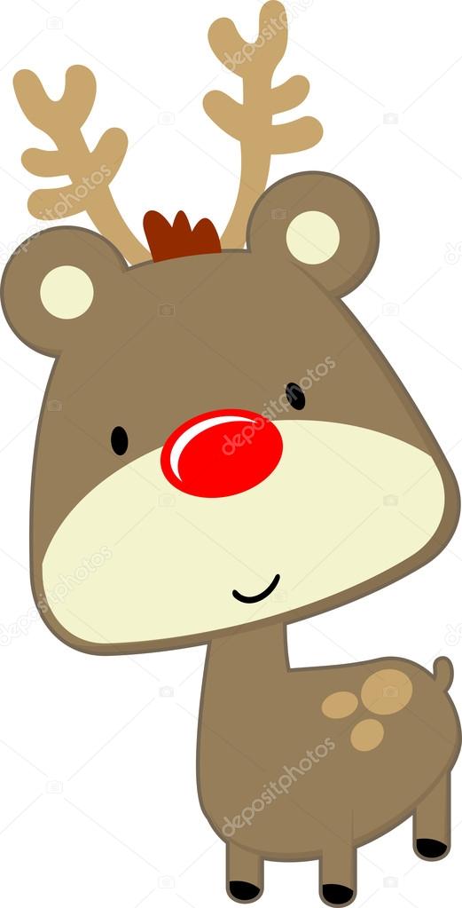 Rudolph cartoon Stock Vector Image by ©hayaship #13804155