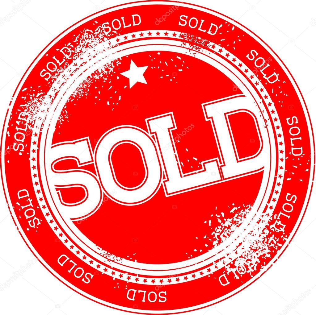 Sold grunge stamp vector Stock Vector Image by ©hayaship #31747441
