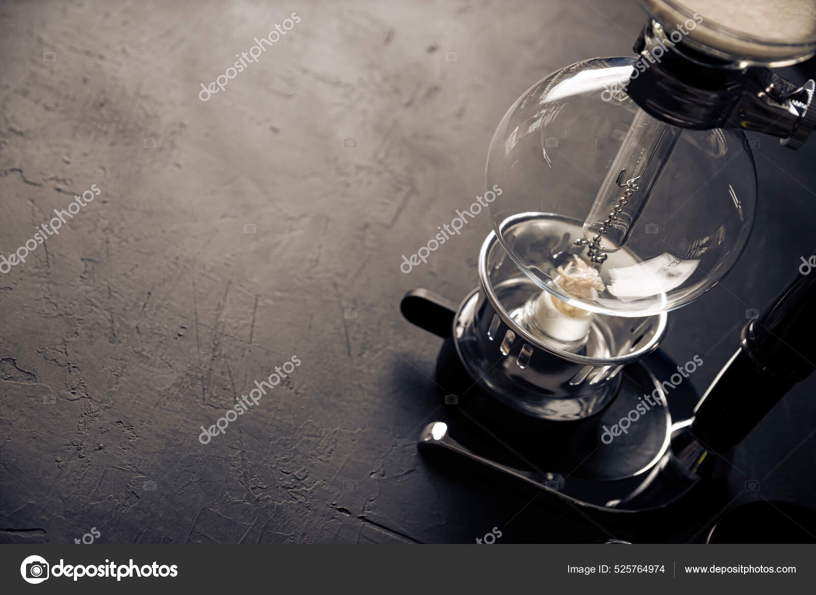 Vacuum Coffee Maker Also Known Vac Pot Siphon Syphon Coffee Stock Photo ...