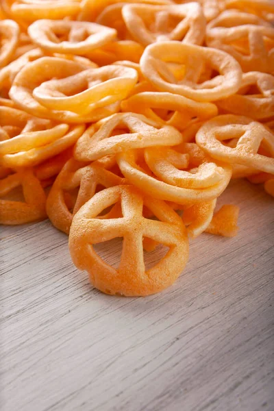 Chicharrones Harina También Conocidos Como Duros Duritos Ruedas ...