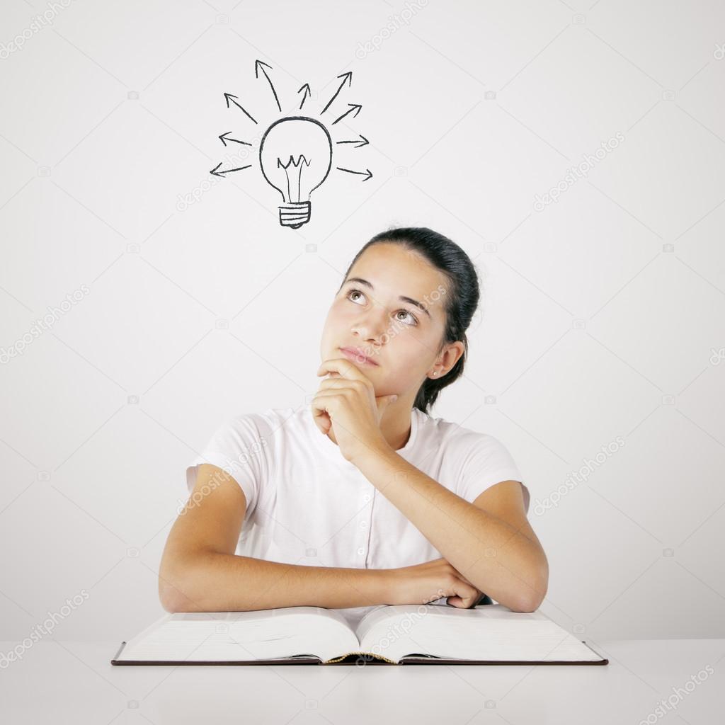 pensando en el futuro — Foto de stock © stokkete #13864364