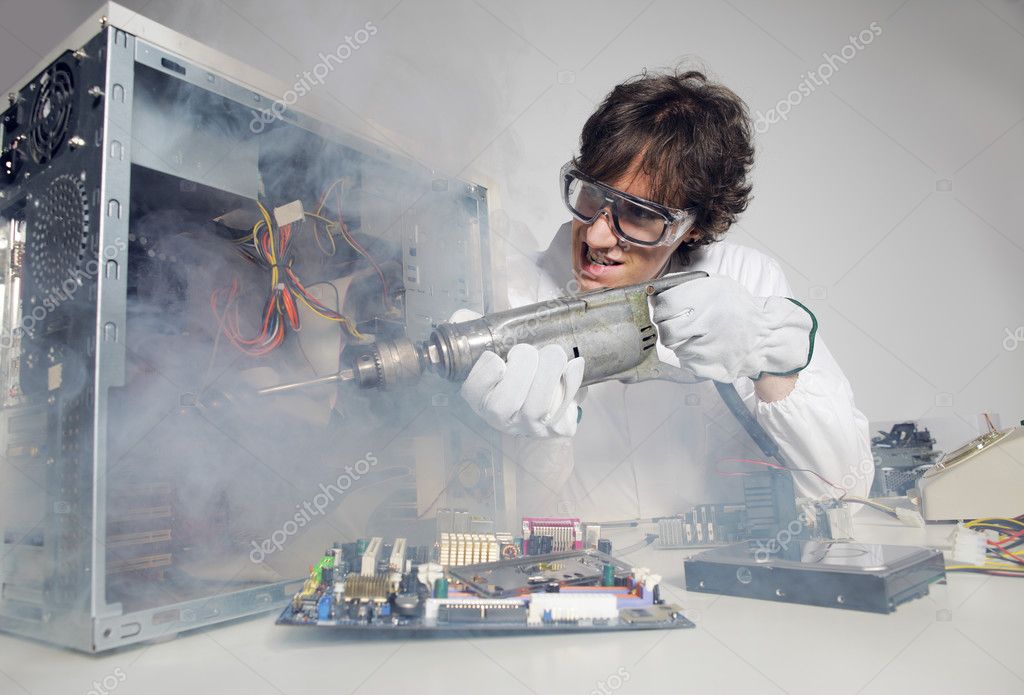 Computer problem — Stock Photo © stokkete #25093379