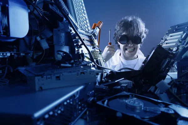 It worker Stock Photos, Royalty Free It worker Images | Depositphotos