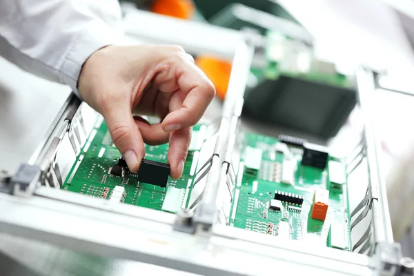 Electronic component assembly - Stock Image - Everypixel