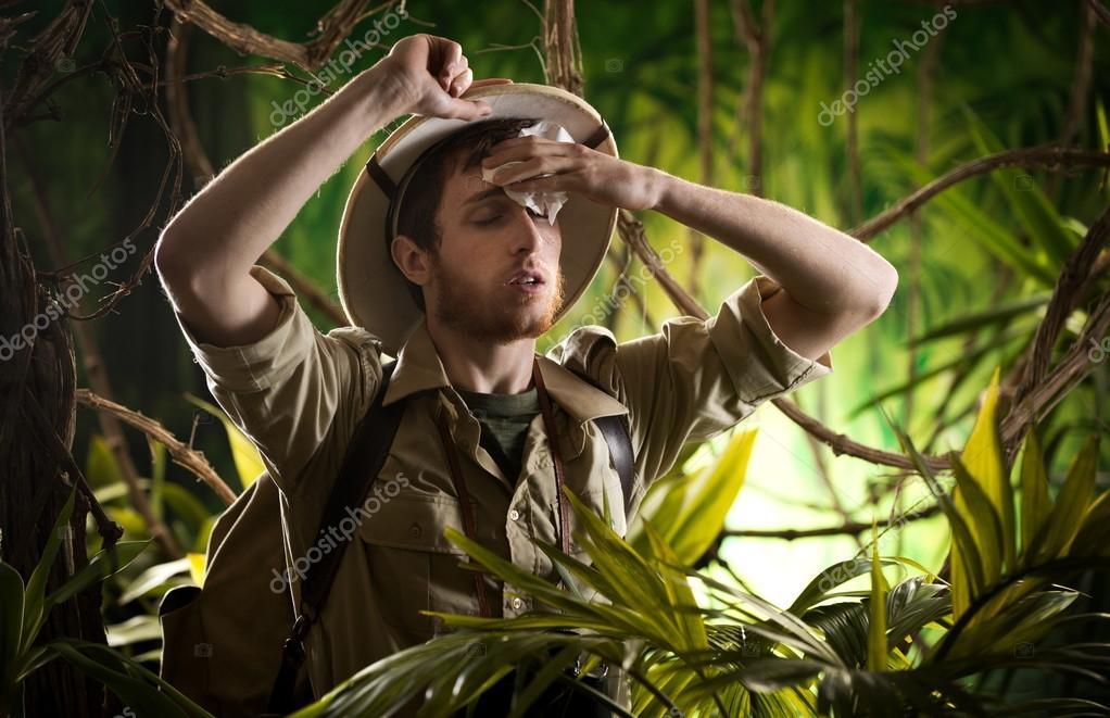 Jungle Explorer Man Pith Helmet Stock Photos and Pictures | Getty Images