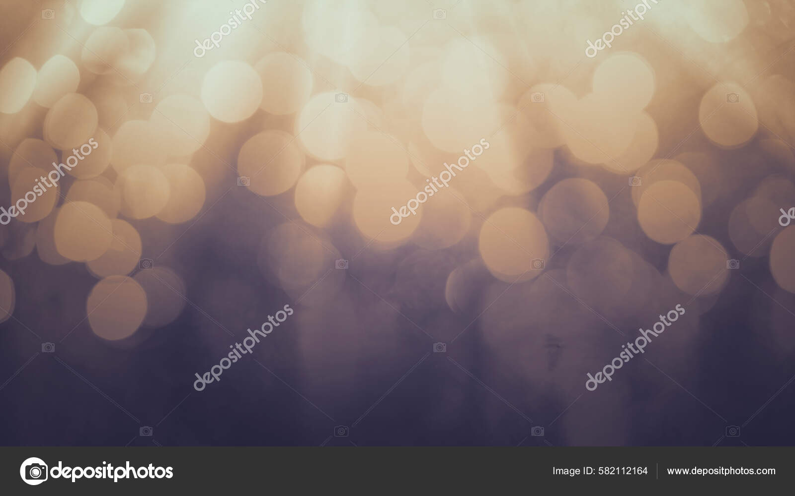 Background Bokeh Golden Blinking Lights Celebrations Holidays Concept ...