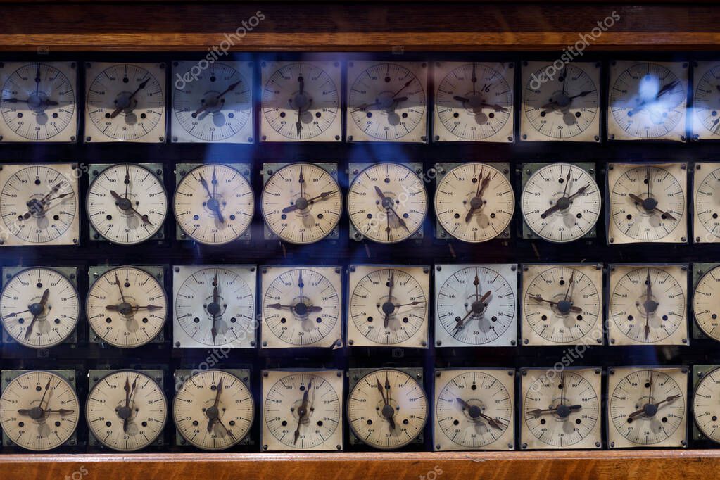 Oslo, Norway. May 01, 2022: The tabulating machine was an ...
