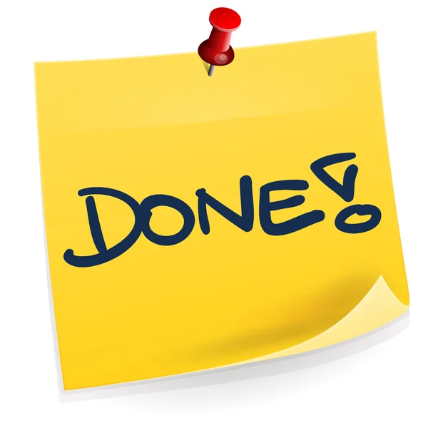 Done Vector Art Stock Images | Depositphotos