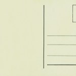 Back side of old postcard — Stock Photo © mirabellart #4525086