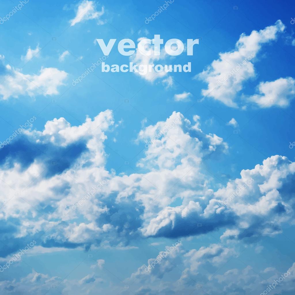 Blue sky background Stock Vector Image by ©LeksusTuss #33965523