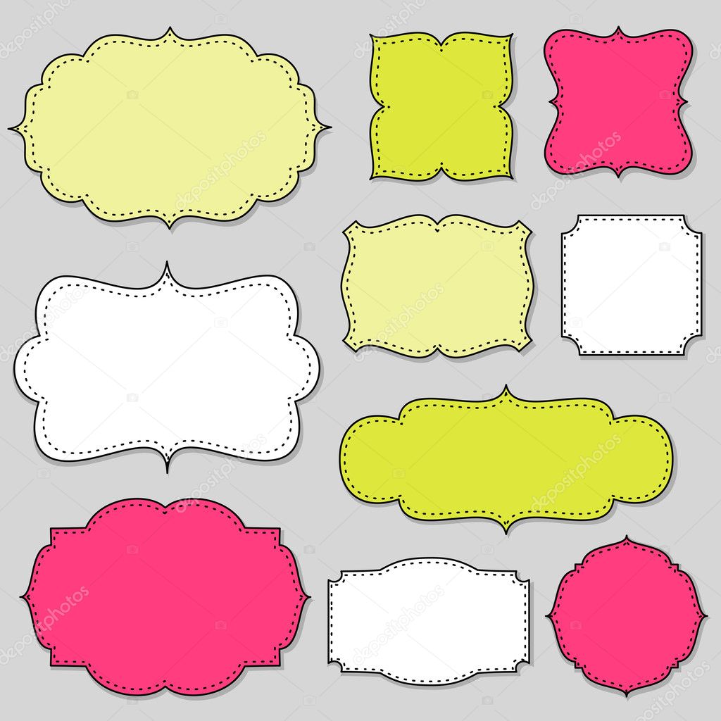 Vintage Frames — Stock Vector © AlisaFoytik #12869446 Vintage Frames — Stock Vector © AlisaFoytik #12869446